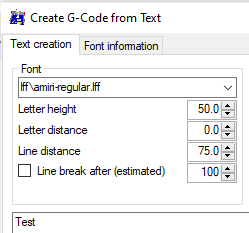 Create Text